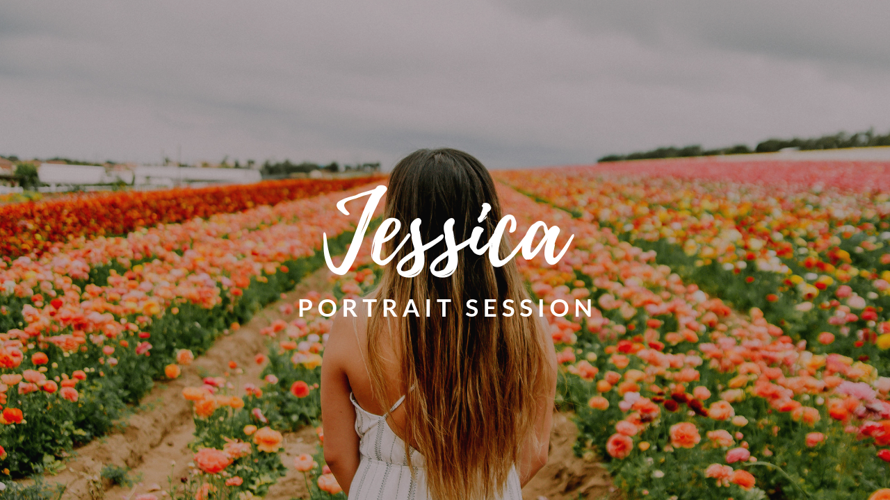 Jessica | Spring Session at Carlsbad Flower Fields - Tanya Antony